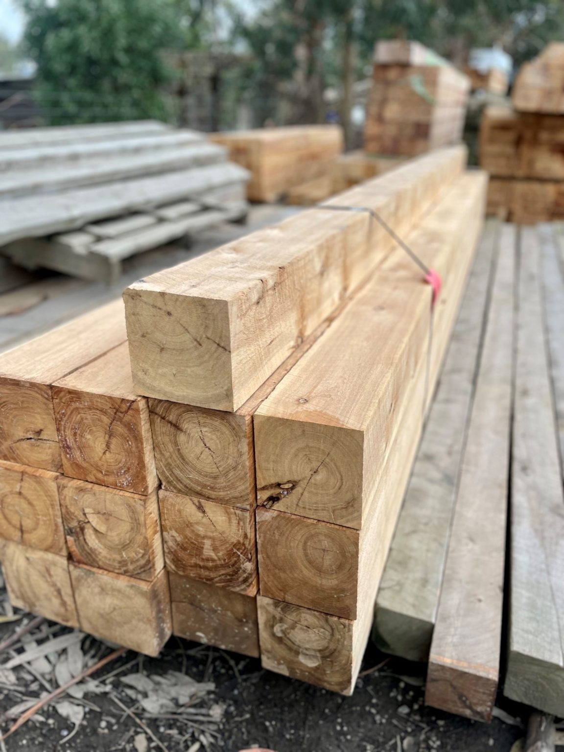 150 x 150mm Cypress Post Rough Sawn - Weirs